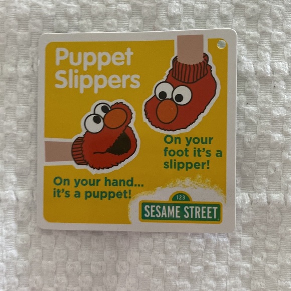 Sesame Street | Shoes | Sesame Street Elmo Puppet Slippers | Poshmark
